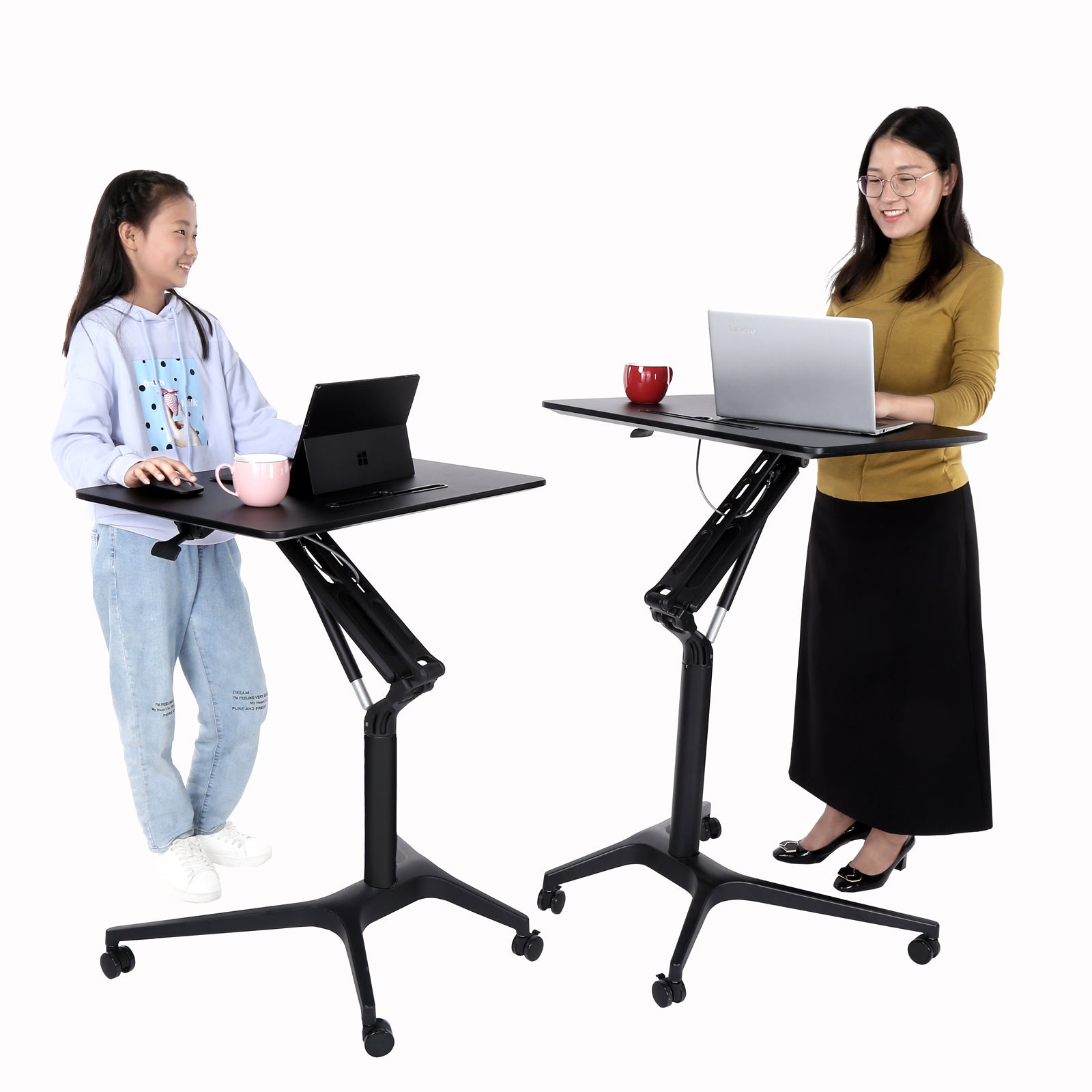 Moveable computer stand store